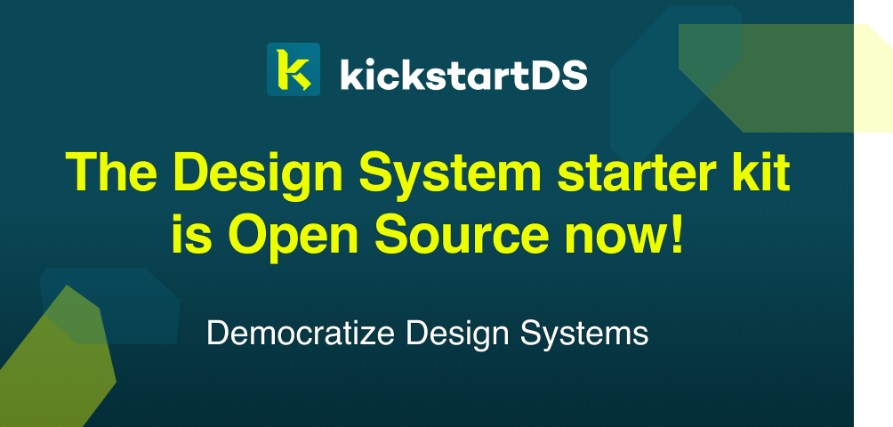 kickstartDS is Open Source now. Let’s start to democratize Design ...