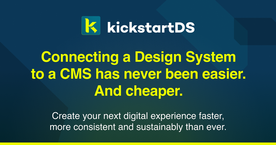 kickstartDS CMS Starter for Storyblok // kickstartDS